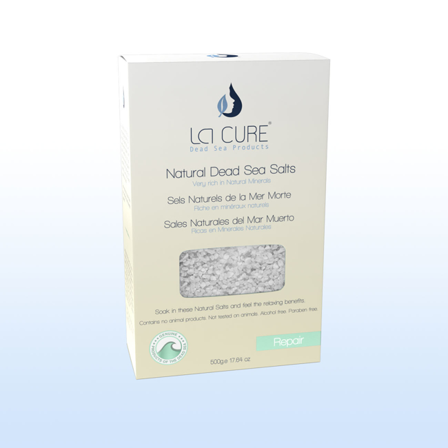 Lacure Natural Dead Sea Salts Pack